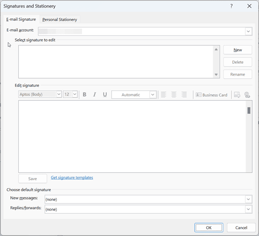 How to add or change your email signature in Outlook